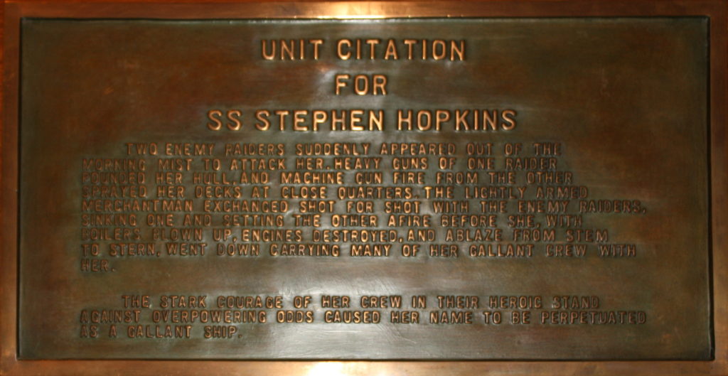 ss stephen hopkins﻿ – Ian Watts